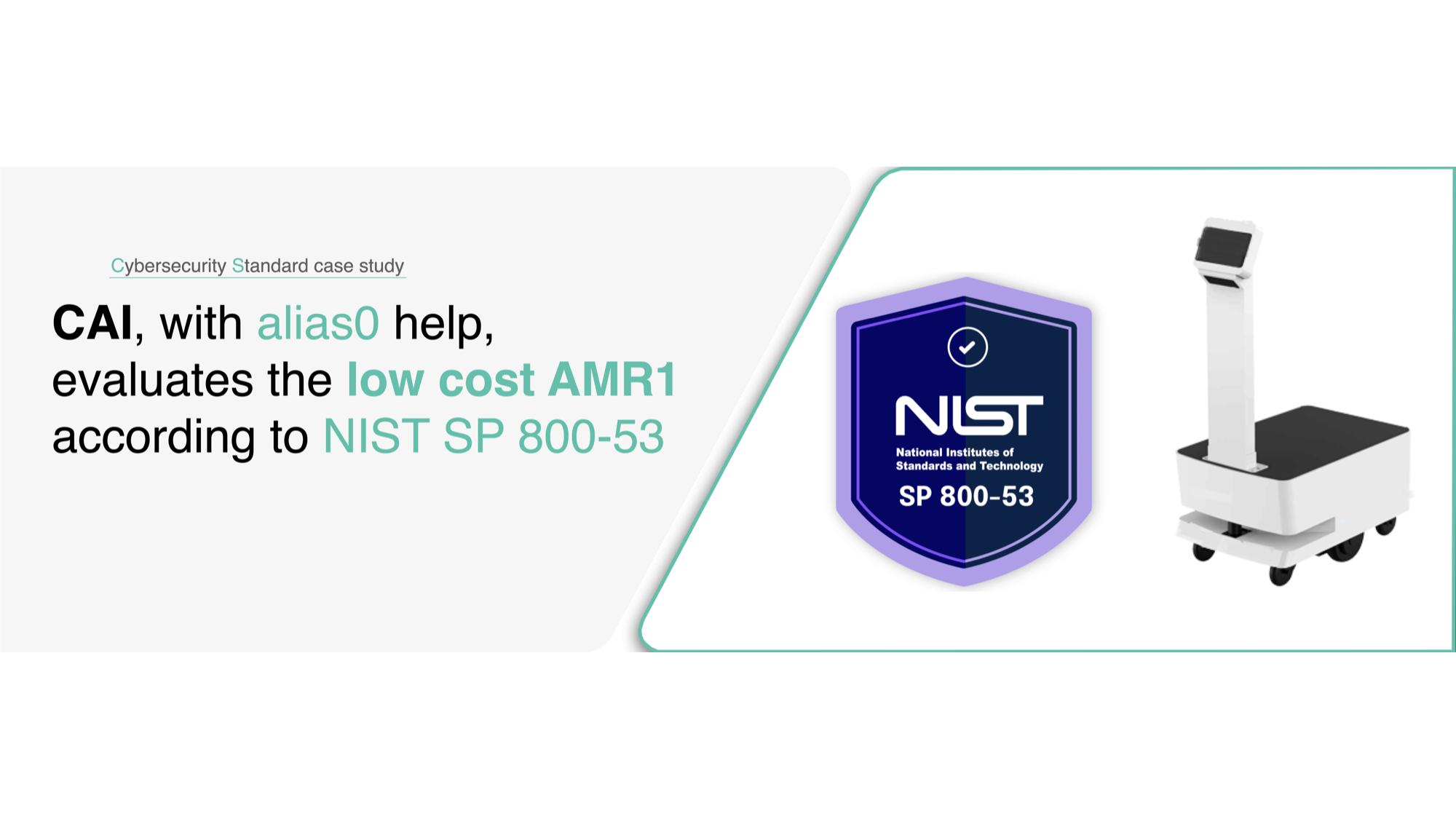 NIST SP 800-53 Compliance for AMRs | Case Study